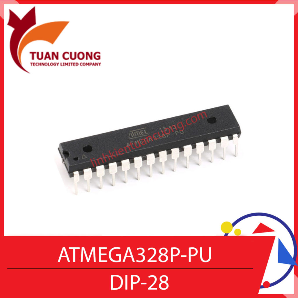 ATMEGA328P-PU Thương hiệu MICROCHIP - Linh kiện điện tử