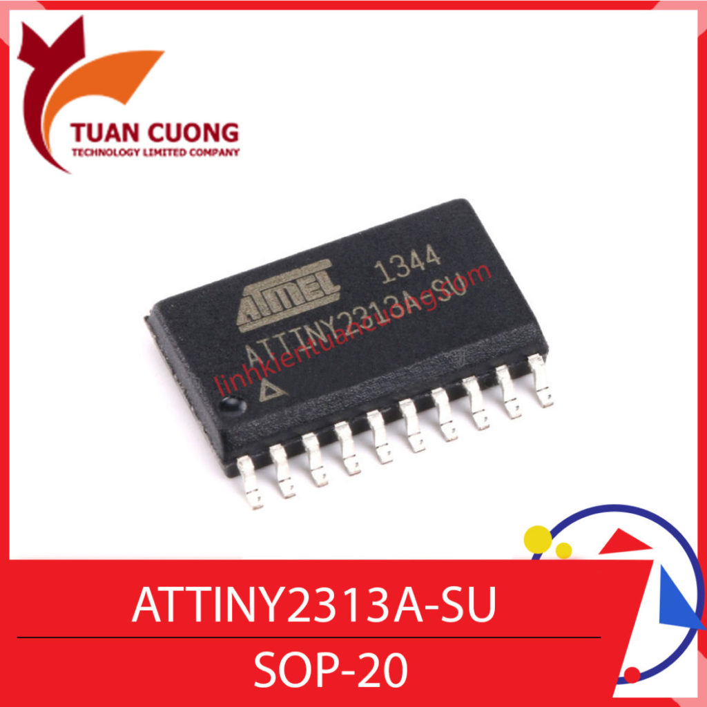 ATTINY2313A-SU Thương hiệu MICROCHIP - Linh kiện điện tử