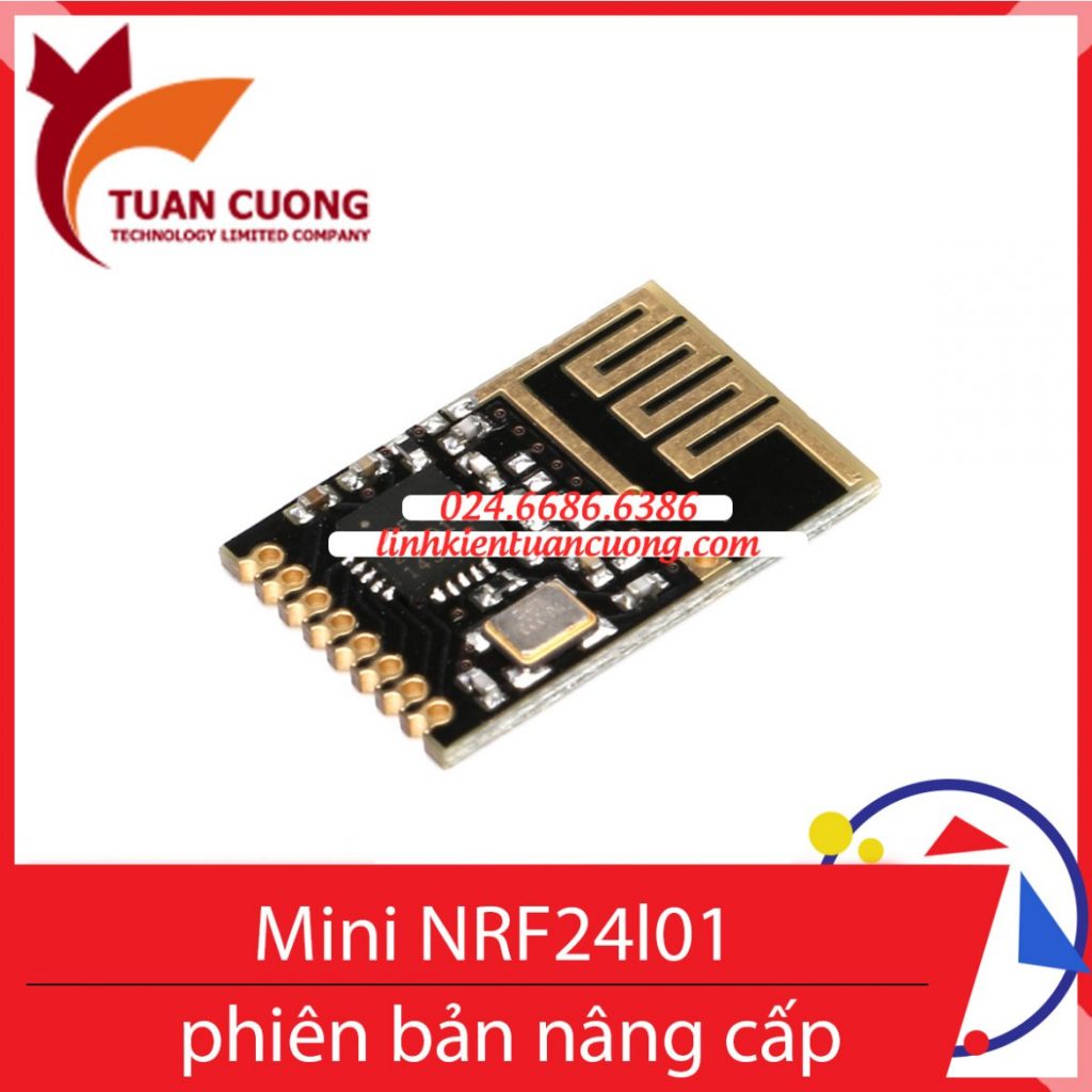 Mini NRF24l01 - Linh kiện điện tử